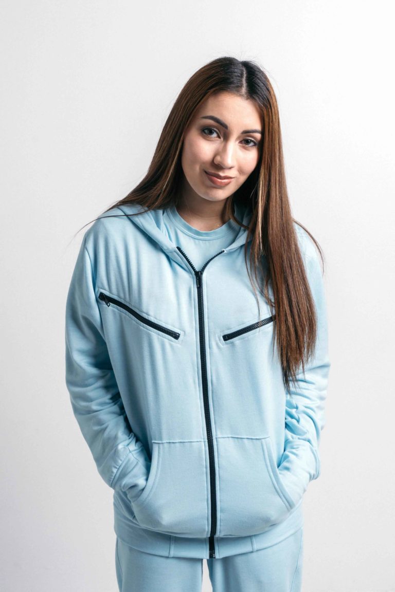 Ivye Wear Access Medical Wear Zip-Up Hoodie
